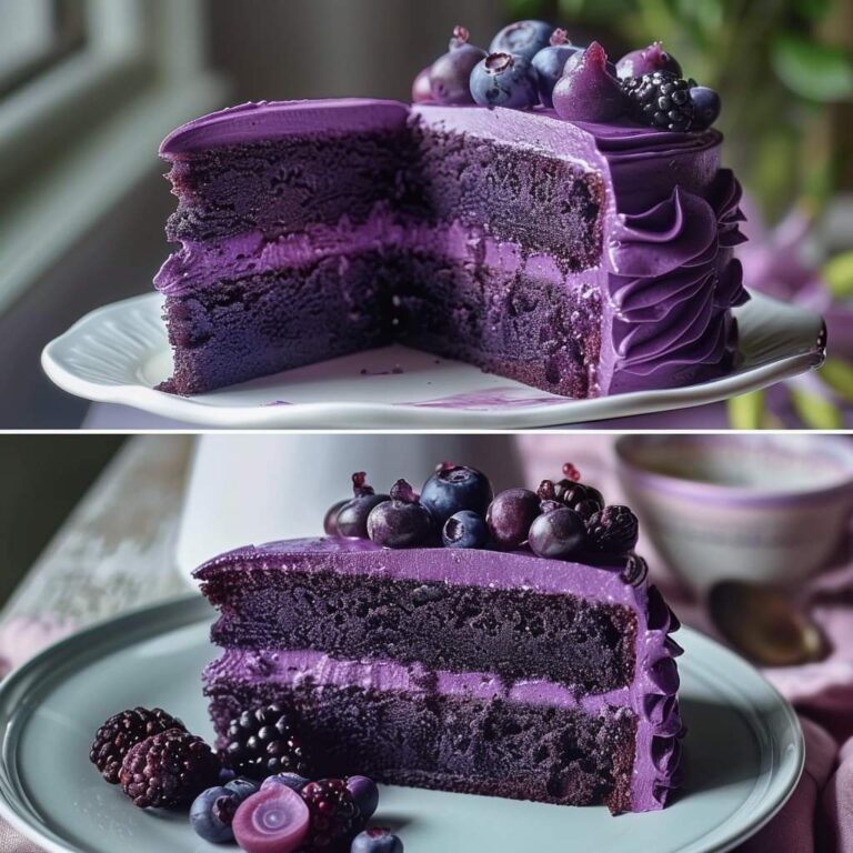 Lila Samtkuchen – KOCH REZEPTE