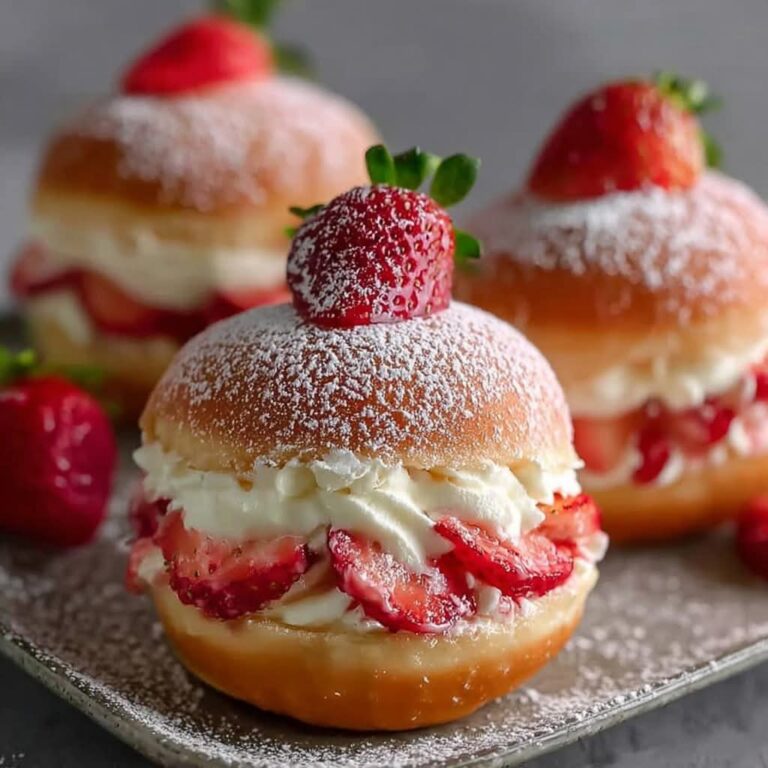 Erdbeer-Chantilly-Creme-Donuts – KOCH REZEPTE